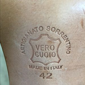 Corum Sorrento | Shoes | Corium Sorrento Italian Custom Made Sandals ...